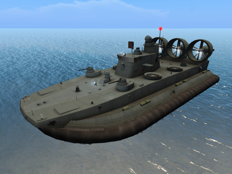 Second Life Marketplace - Heavy Military Hovercraft 2.0 (crate)