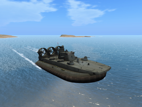 Second Life Marketplace - Heavy Military Hovercraft 2.0 (crate)