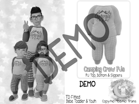 Second Life Marketplace - {SMK} Camping Crew Pjs | DEMO
