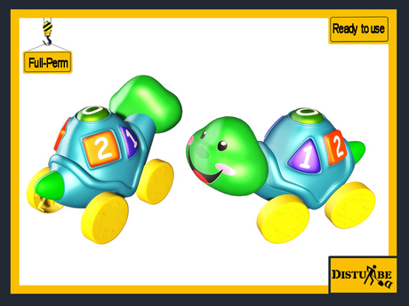 Second Life Marketplace - ::DisturbeD:: Kids - Turtle Toy - FULL PERM MESH