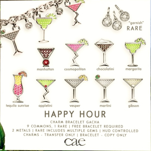 Second Life Marketplace - Cae :: Happy Hour :: Manhattan [Rez & Touch]