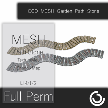 Second Life Marketplace - MESH Garden Path Stone