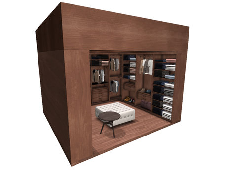 Second Life Marketplace - -David Heather-His Closet Backdrop RARE