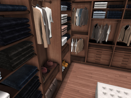 Second Life Marketplace - -David Heather-His Closet Backdrop RARE