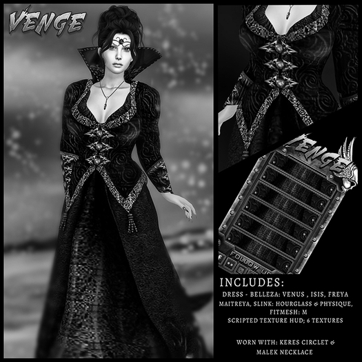 Second Life Marketplace - VENGE - 'Queen of Tides' Demo - Belleza ...
