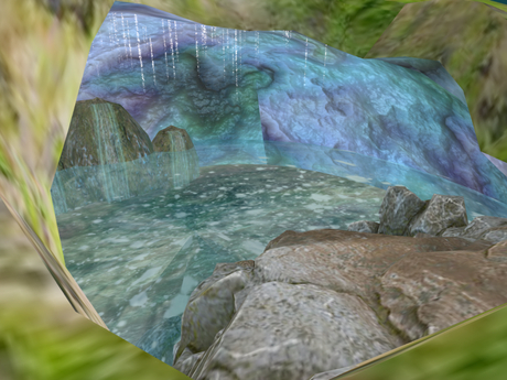 Second Life Marketplace - CAVE MESH WATERFALL