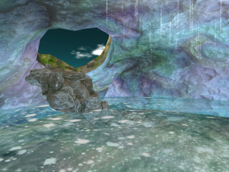 Second Life Marketplace - CAVE MESH WATERFALL