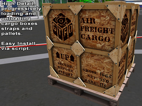 Second Life Marketplace - *KK* GTFO SA S-64 cargo:pod cargo kit