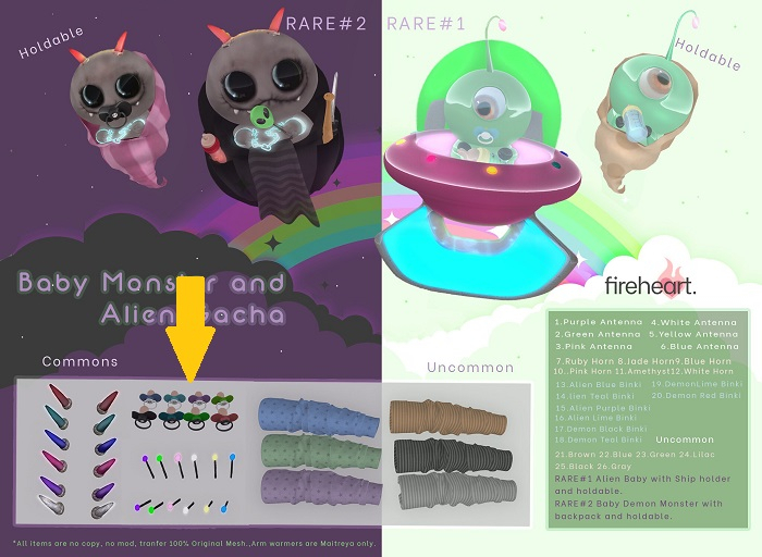 Second Life Marketplace - Alien Mom Binki-Baby Blue Common #13