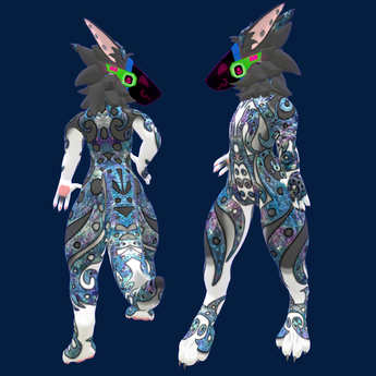 Second Life Marketplace - {Poison Paints} Crystal Tattoo for ProtoSynth ...