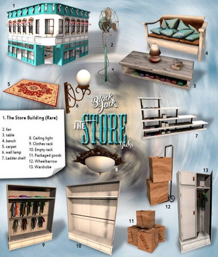 Second Life Marketplace - BJK * The Store Gacha - Ceiling light