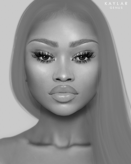 Second Life Marketplace - INVADE GENUS KAYLAR SKIN (DEMO)