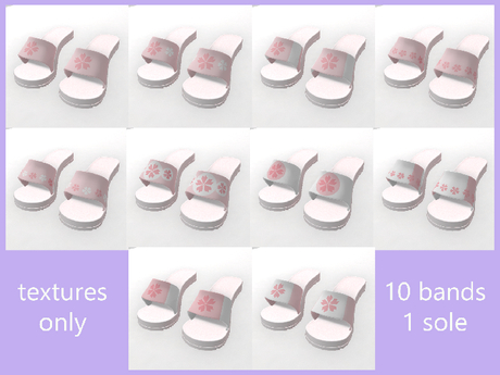 Second Life Marketplace - mothly. sakura slides textures