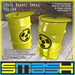 Second Life Marketplace - SMASH - Toxic Barrel Smoke (Version: Yellow)