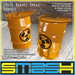 Second Life Marketplace - SMASH - Toxic Barrel Smoke (Version: Orange)