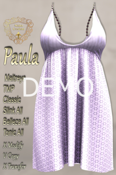 Second Life Marketplace - DEMO - Nala Design - Paula Summer Outfit ...