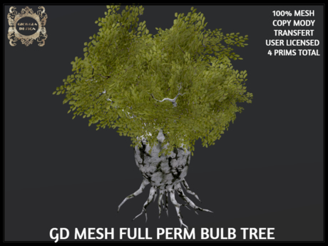 Second Life Marketplace - GD MESH FULL PERM BULB TREE