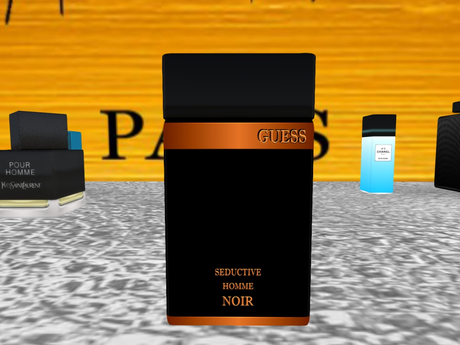Second Life Marketplace - Cologne Guess Noir men 1