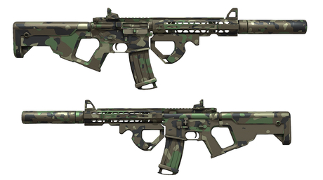 Second Life Marketplace - Scripted AR SPEC Tactical Assault Rifle by 3D ...
