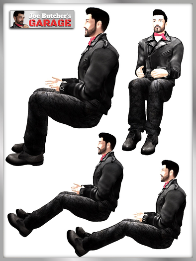 Second Life Marketplace - Full Perm Car Passenger Sit Poses (3 Poses ...