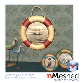 Second Life Marketplace - Memory Preserver Photo Frames Creator Pack