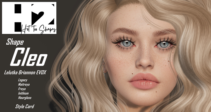 Second Life Marketplace - H2 - Shape Cleo Lelutka Briannon EVOX 3.1