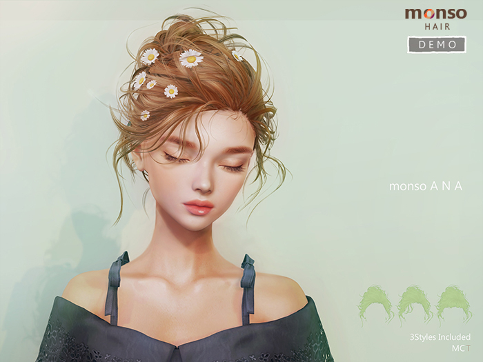 Second Life Marketplace - [monso] Ana Hair (demo)