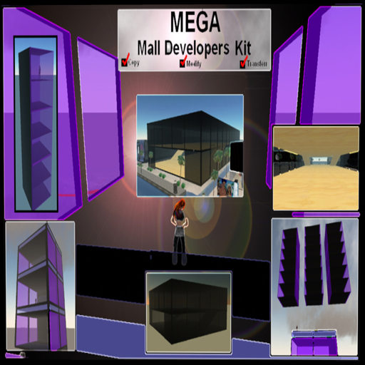 Second Life Marketplace - 8 different malls and skyboxes. Including a 4 ...