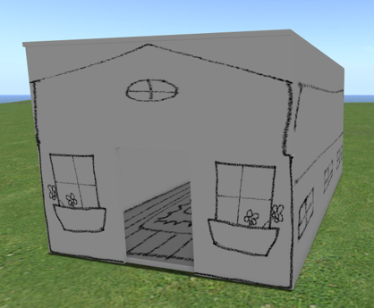 Second Life Marketplace - stupid house