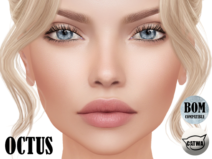 Second Life Marketplace - OCTUS - DEMO - Anna skin for Catwa