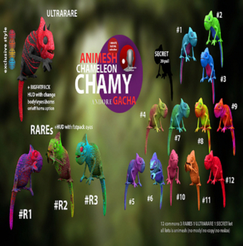 Second Life Marketplace - ANDORE - gacha - Chamy #6
