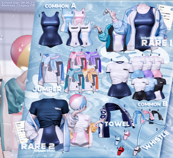 Second Life Marketplace - [V.C.LAB] Countless GACHA. jumper 03 (box)
