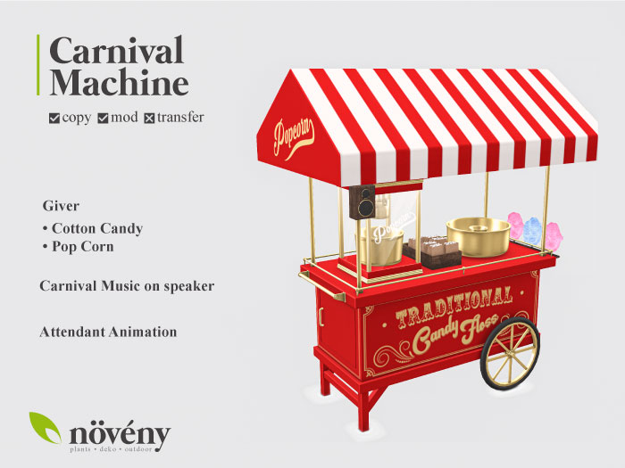 Second Life Marketplace - Noveny - Carnival Machine
