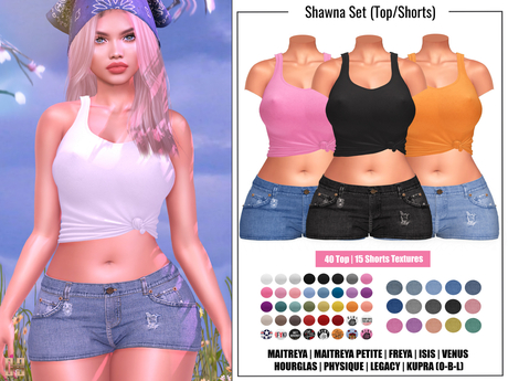 Second Life Marketplace - [hh] Shawna Set