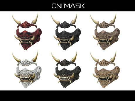 Second Life Marketplace - [Ten-Zero] Oni Mask