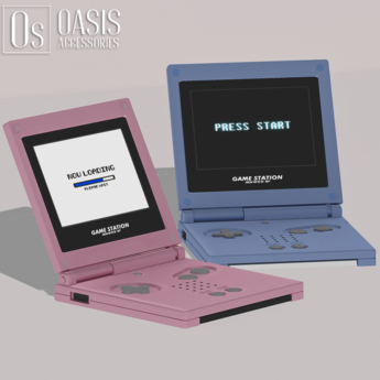 Second Life Marketplace - Oasis: "Game Station" Console (PACK)