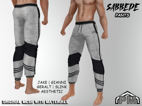 Second Life Marketplace - :PM: Sabbede Pants - FATPACK