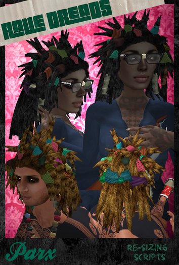 Second Life Marketplace - =PARX= Rave Dreads DEMO