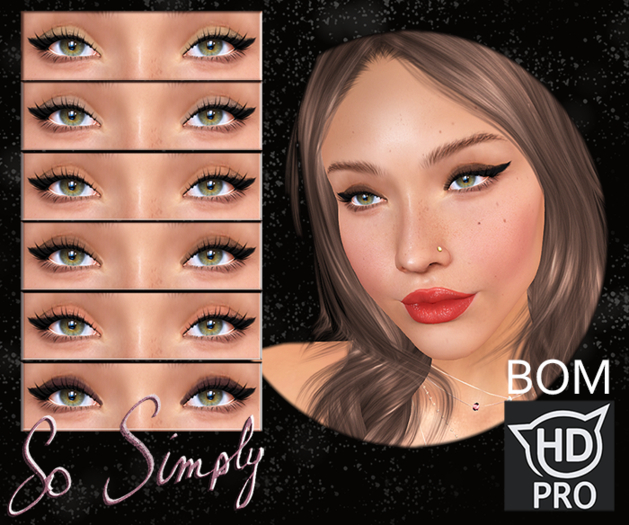 Second Life Marketplace - SO SIMPLY SHADOW 03 CATWA HDPRO BOM