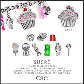 Second Life Marketplace - Cae :: Sucre :: Cupcake [Rez & Touch] RARE