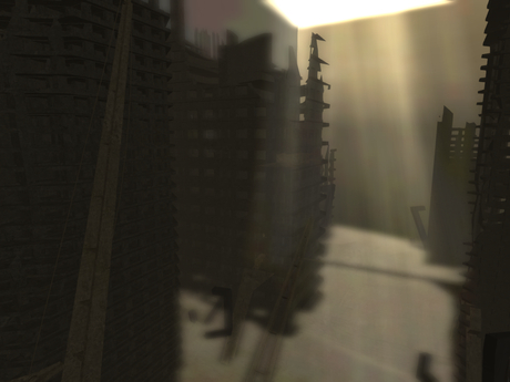 Second Life Marketplace - Destroyed buildings build kit 1.1 (open)