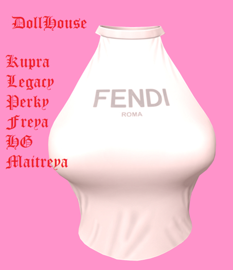 Second Life Marketplace Trina Backless Shirtroma White