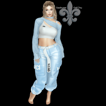 Second Life Marketplace - [V.C.LAB] Next Level GACHA. pants 06 (maitreya)
