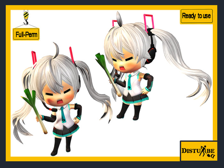 Second Life Marketplace - ::DisturbeD:: Kawaii Buddies - Miku - FULL ...