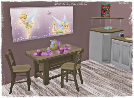 Second Life Marketplace - ~TMC~ Backdrop Tinkerbell Kitchen