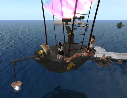 Second Life Marketplace - Belousov Steampunk Airship