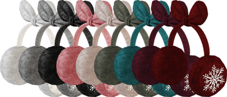 Second Life Marketplace - !C Ensley Ear Muffs w.texture hud(click to ...