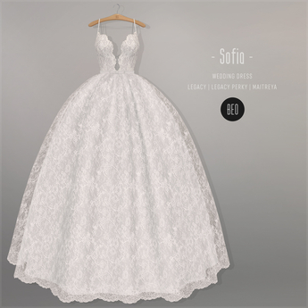 Second Life Marketplace - DEMO: BEO - Sofia wedding dresses