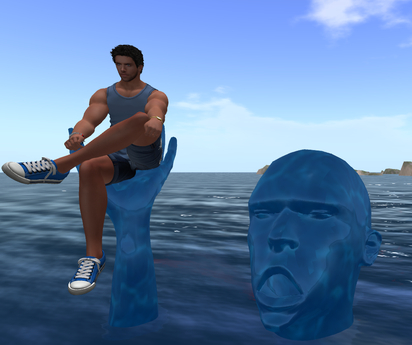 Second Life Marketplace - Wearable water effect floating seat