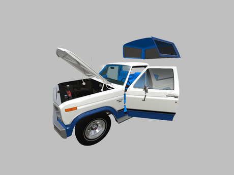 Second Life Marketplace - 80 Bronco {Builders Kit}